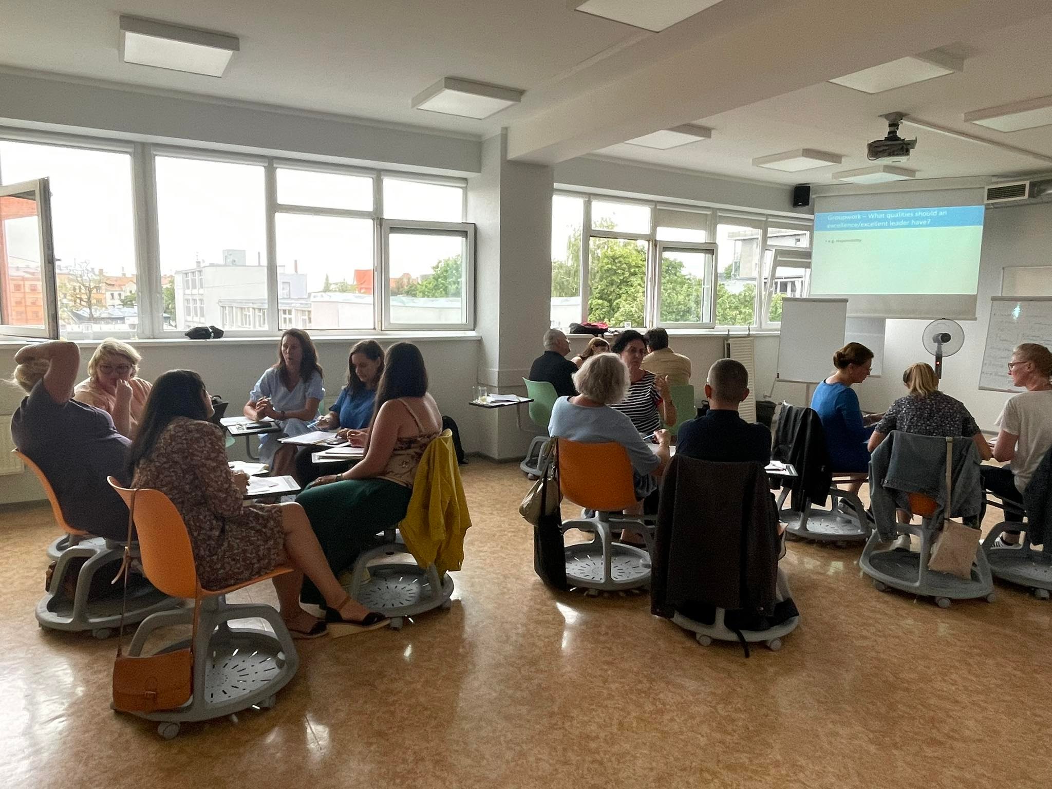 Training event “Building excellent schools based on the EFQM model of ...